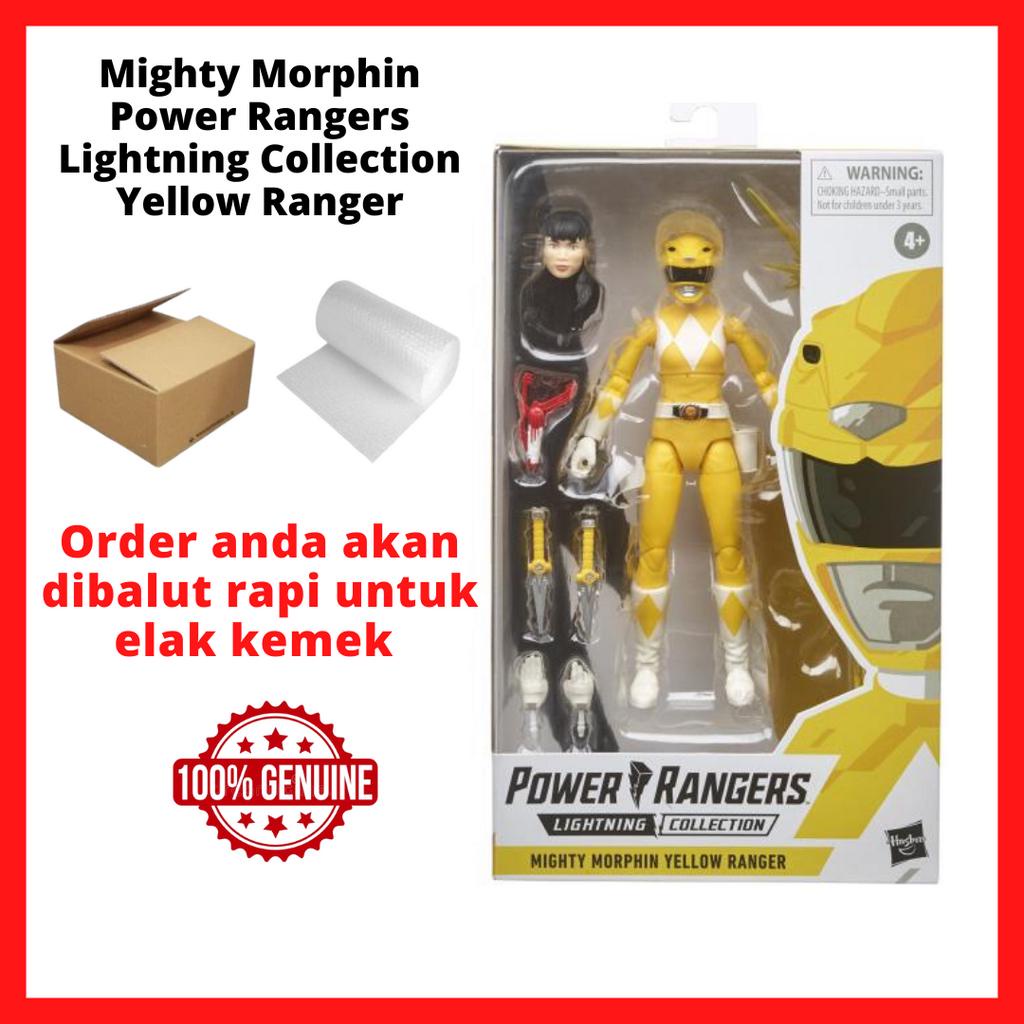 Power Rangers Lightning Collection MMPR Yellow Ranger Mighty Morphin ...