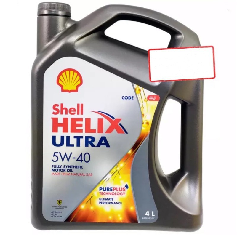 petronas engine oil 600036024 Shell Helix Ultra 5W-40 engine oil (4 ...