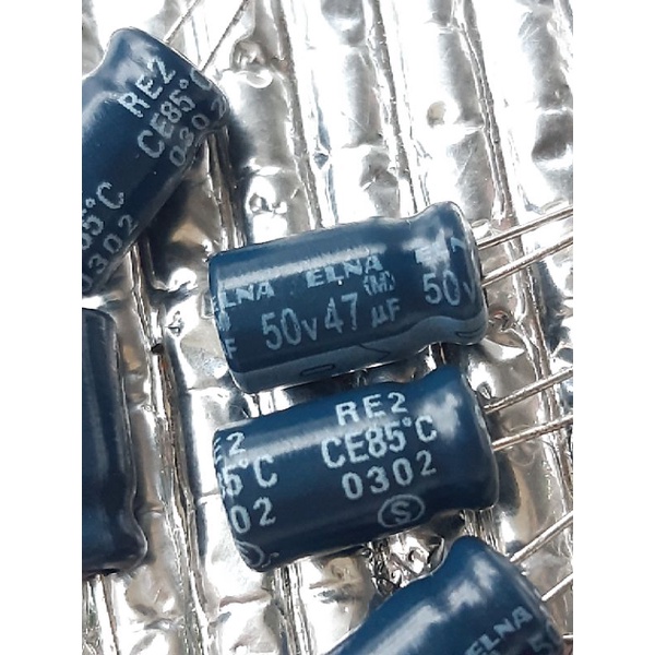 Elna RE2 47uf 50v capacitor | Shopee Malaysia