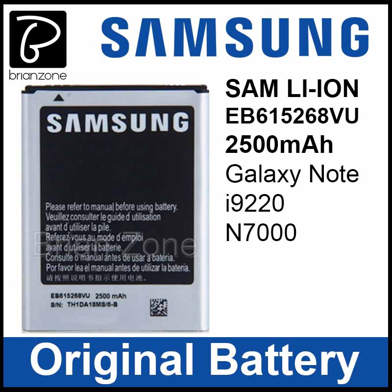 Premium Original Quality Samsung Galaxy Note 1 i9220 N7000 EB615268VU ...