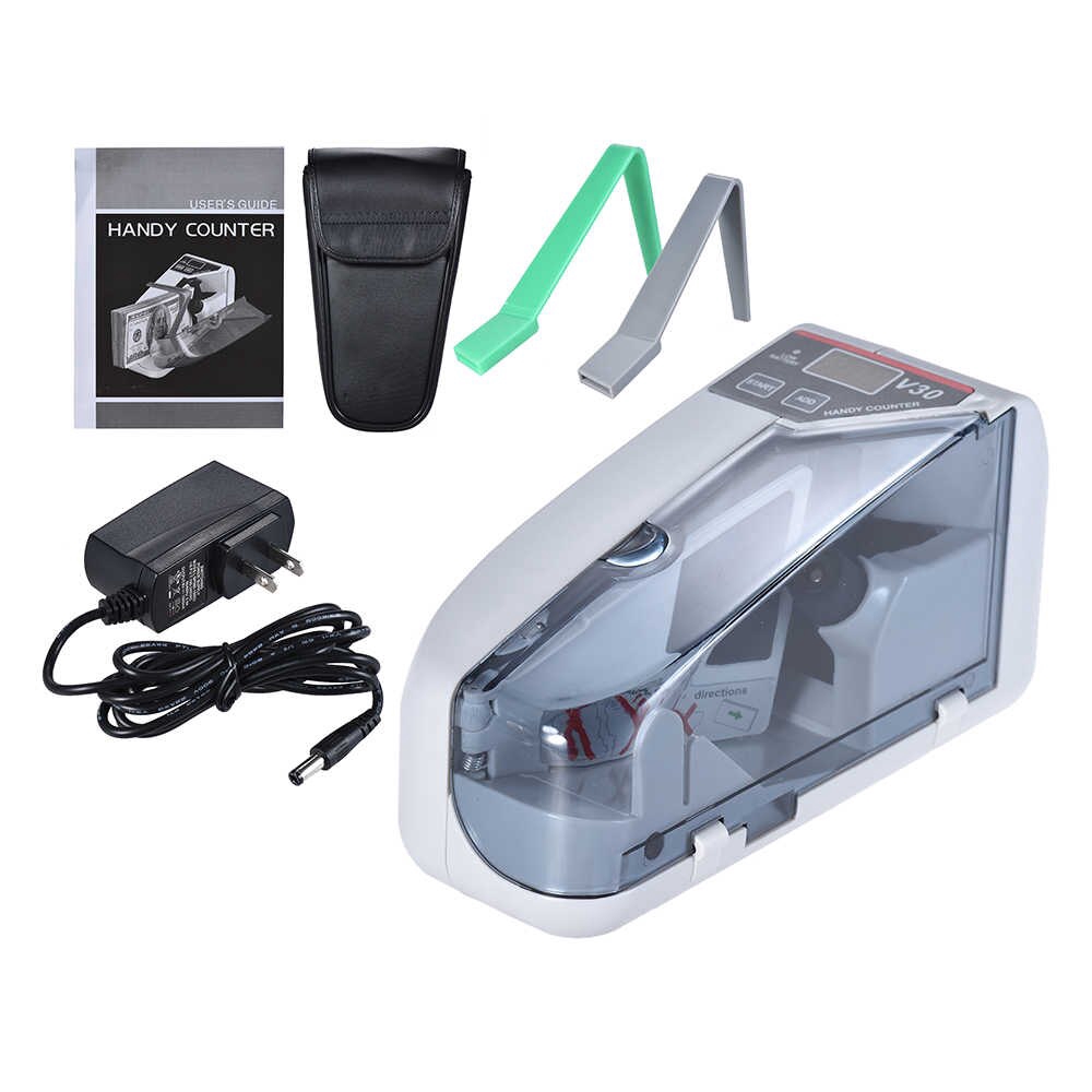 Mini Handy Bill Cash Banknote Counter Money Currency Counting Machine ...