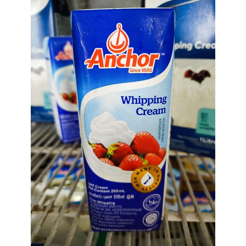 Anchor Whipping Cream 250ml - Whip Cream - Heavy Cream | Shopee Malaysia