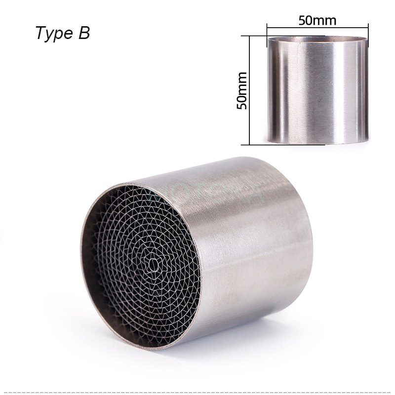 Modified Diameter 48mm 50mm 53mm Exhaust Mufffler Pipe Catalyst Noise ...