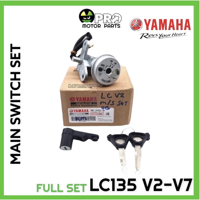 YAMAHA LC135 V2 - V7 135LC V2-V7 SAFTY LOCK MAIN SWITCH SET KUNCI ...
