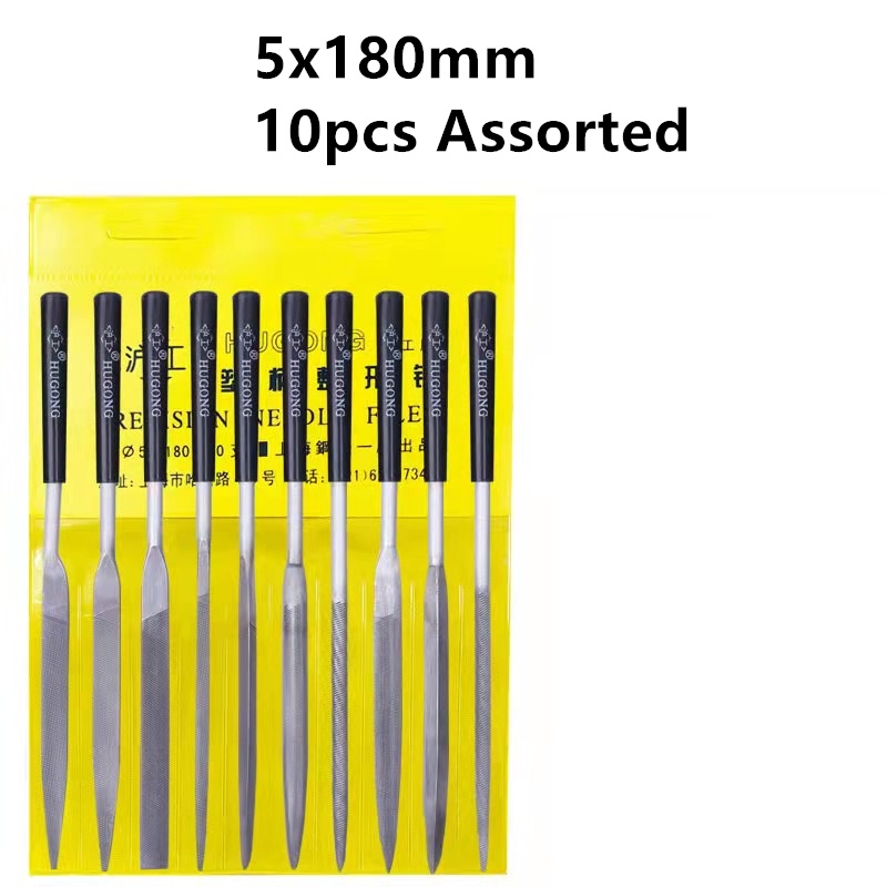 10pcs Mini Needle File Set DIY Wood Rasp File Needle Jewelry Polishing ...