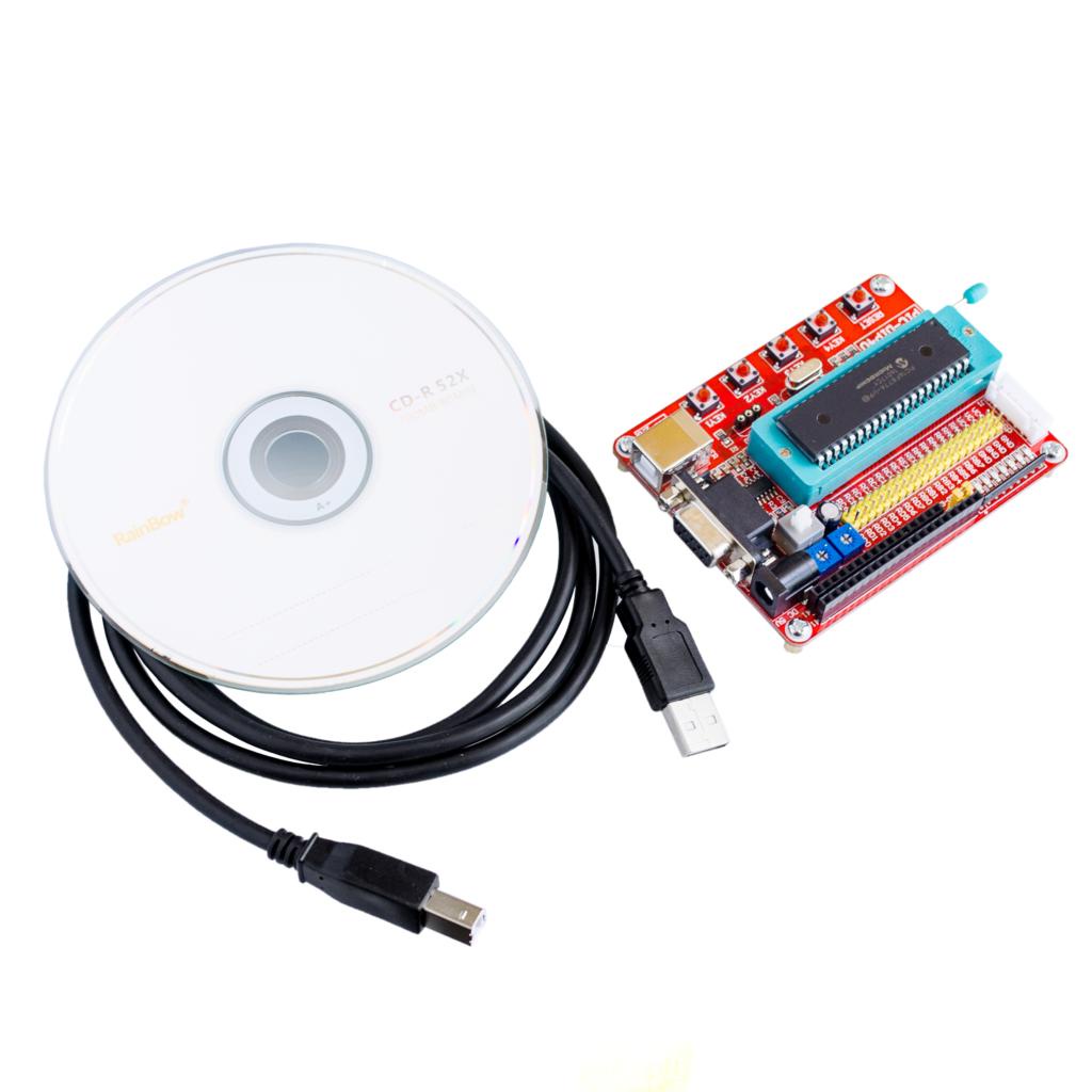 Microchip Pic Microcontroller Minimum System Development Board Pic16f877a Usb Cable Shopee 