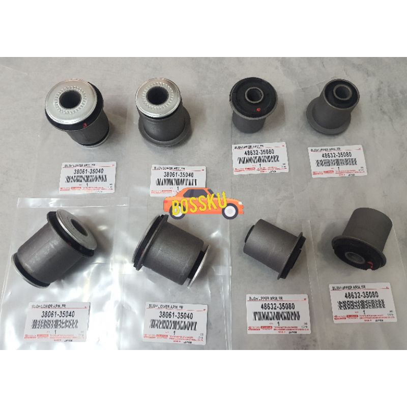 TOYOTA PRADO/ LAND CRUISER RZJ95 KZJ95 FRONT LOWER /UPPER ARM BUSH - 1 ...