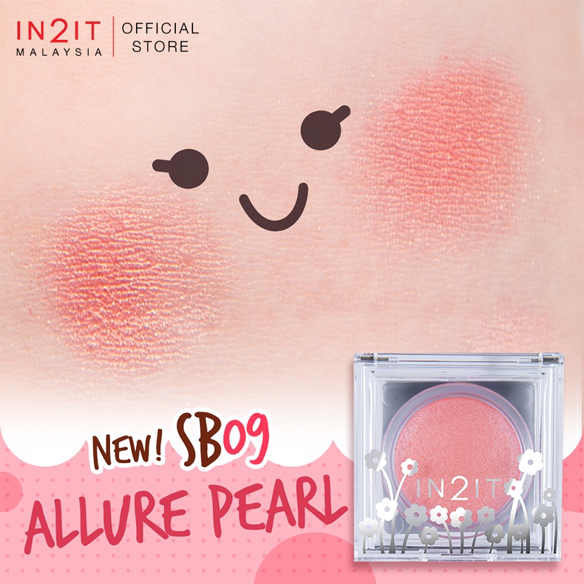 IN2IT Sheer Shimmer Blush 4g (SB) | Shopee Malaysia