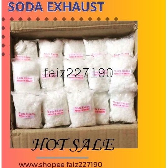 SERBUK CUCI EXZOS (Soda exhaust) RXZ 125Z | Shopee Malaysia