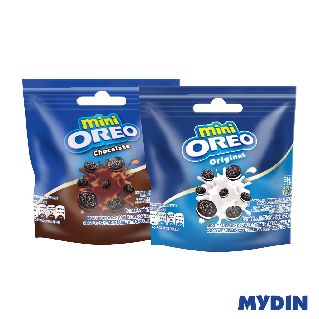 Oreo Mini Sandwich Cookies (20.4g) - 2 Flavours | Shopee Malaysia