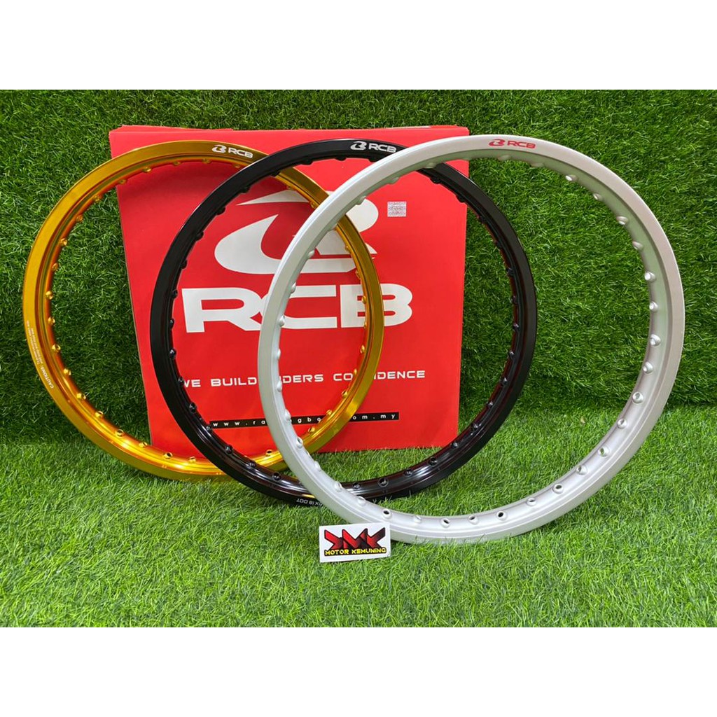 RCB RACING ALLOY RIM 36H 1.40 1.60 x 18 ORIGINAL (HARGA SATU RIM) ALOI ...