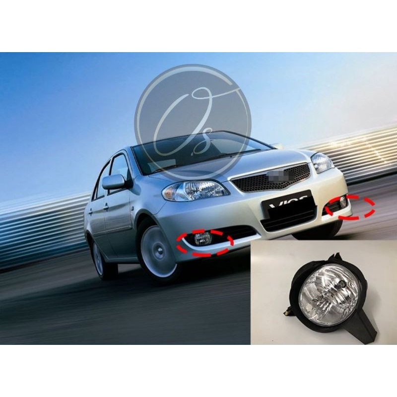 TOYOTA VIOS NCP42 2006 - 2007 Fog Lamp Light / Front Bumper Light ...