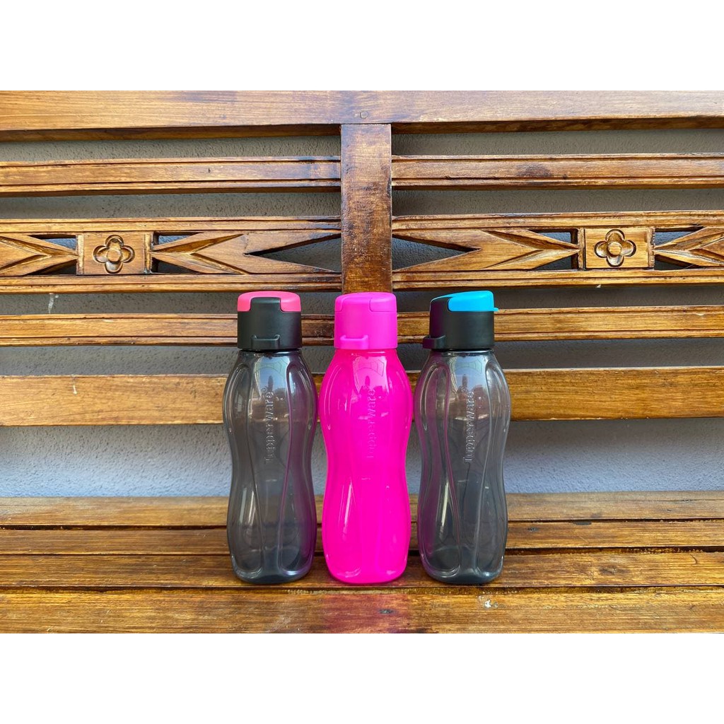 🔥🔥SHOP CLEARANCE STOCKS OFFER 🔥🔥 : Tupperware Square Eco Bottle 310ml - Flip Top Seal ( Imported ...