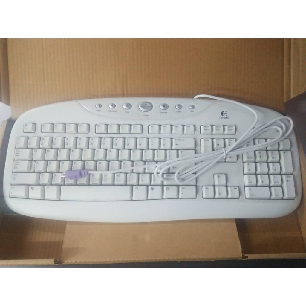 LOGITECH INTERNET PRO KEYBOARD PS2 | Shopee Malaysia