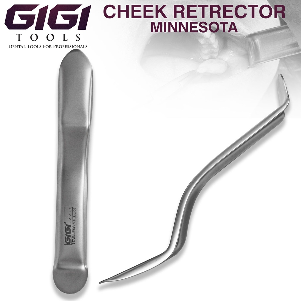 GIGI Tools Dental Cheek Retractor Minnesota 14 cm Stainless Steel ...