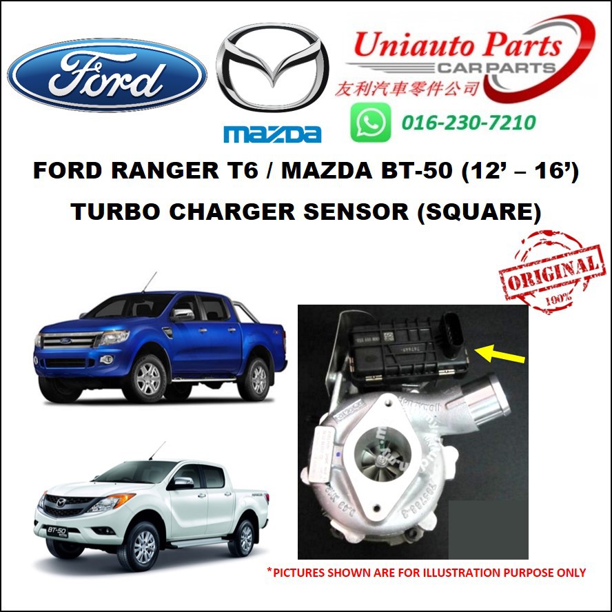FORD RANGER T6 / MAZDA BT-50 ('12 - '16) TURBO SENSOR WASTEGATE (SQUARE ...