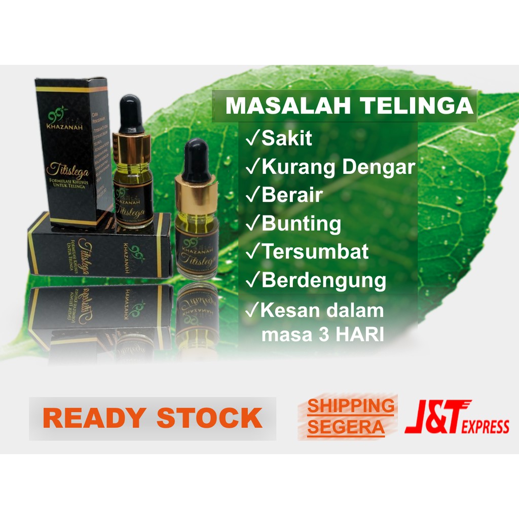 UBAT SAKIT TELINGA, TELINGA BERAIR &TERSUMBAT, TELINGA BUNTING ...