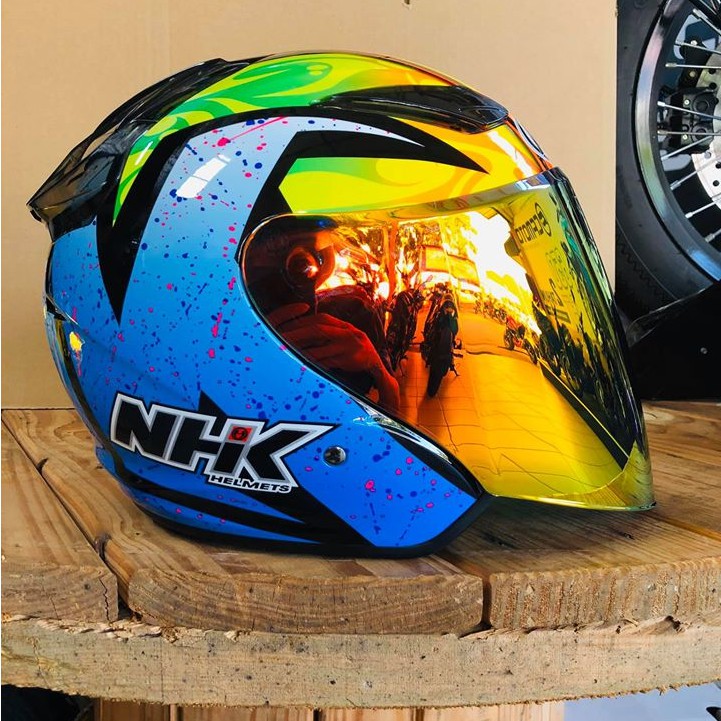 NHK R1 Karel Abraham Winter Test 2019 Motogp V2 Double Visor Open Faced ...