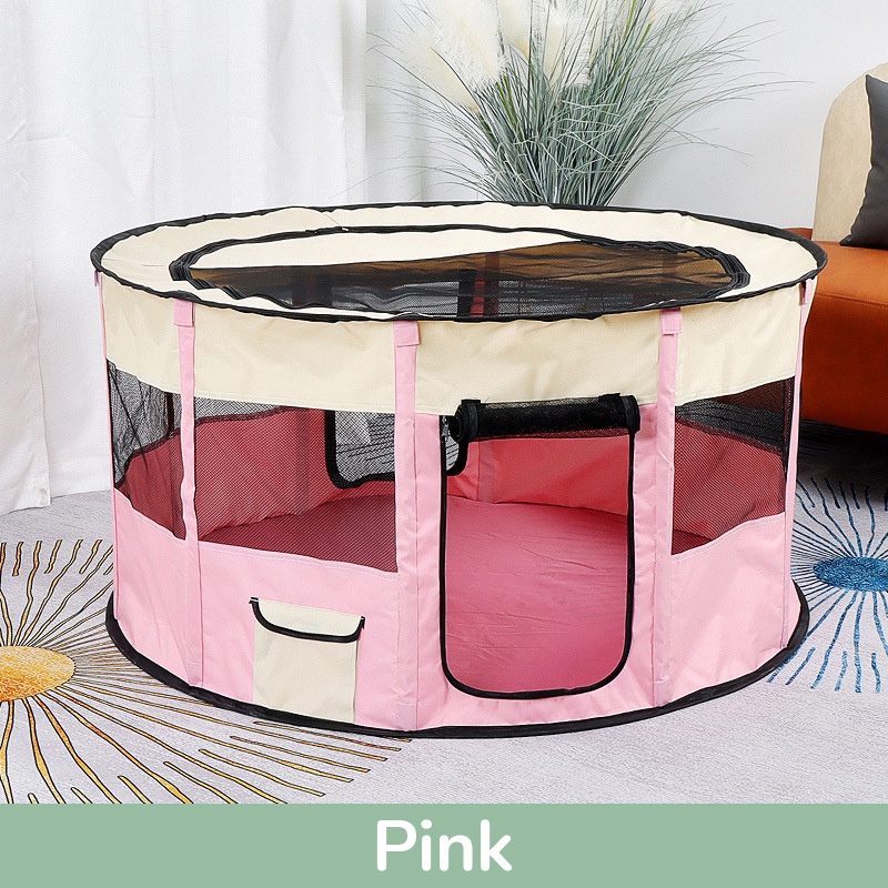 Portable Outdoor Cattery Fences Pet Tent Houses For Foldable Indoor Cat ...