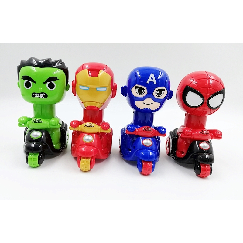 Avengers Kids Motor Bike Hulk Iron Man Captain America Spiderman ...