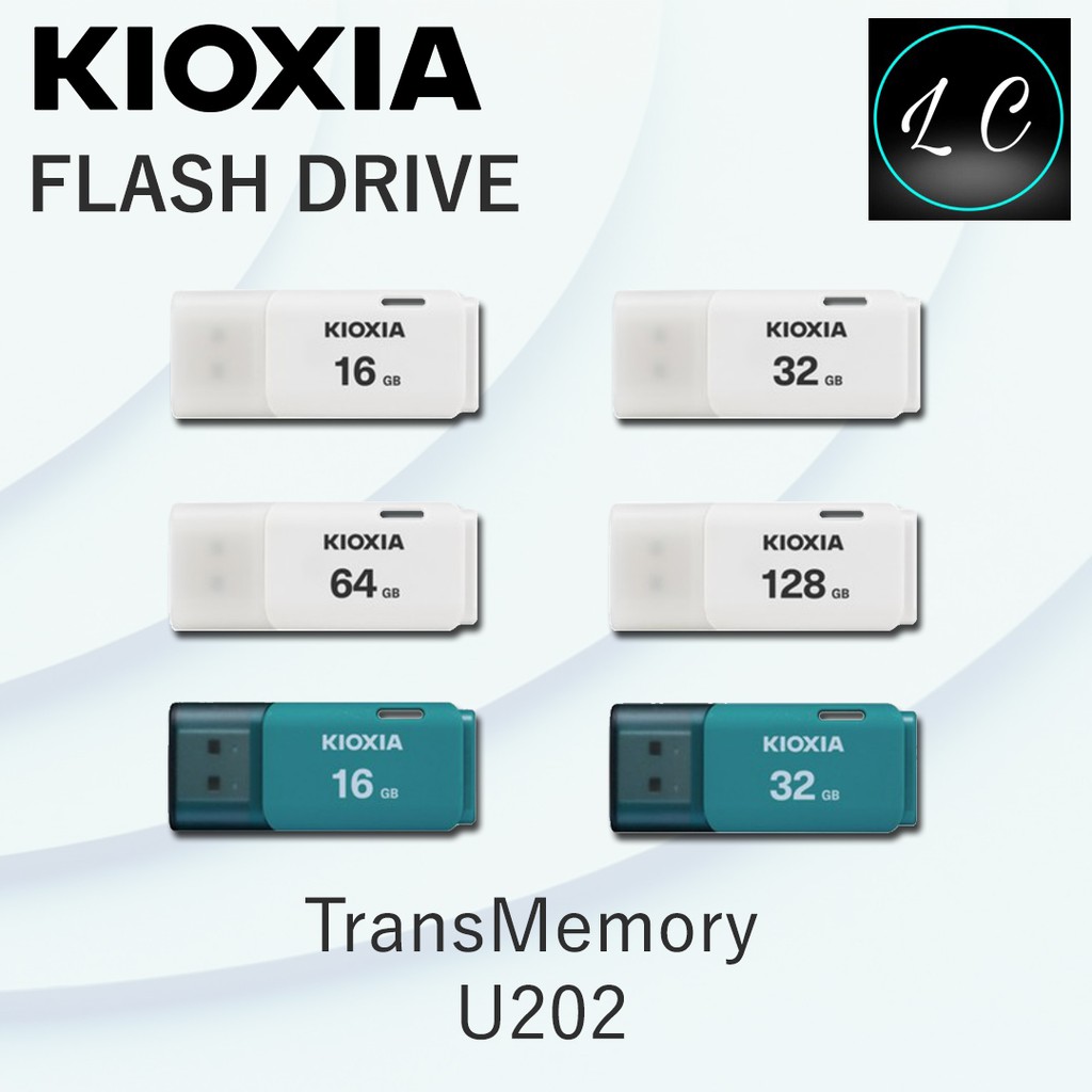 KIOXIA Original TransMemory U202 USB 2.0 Flash Drive in Thumb Drive 16GB / 32GB / 64GB / 128GB ...