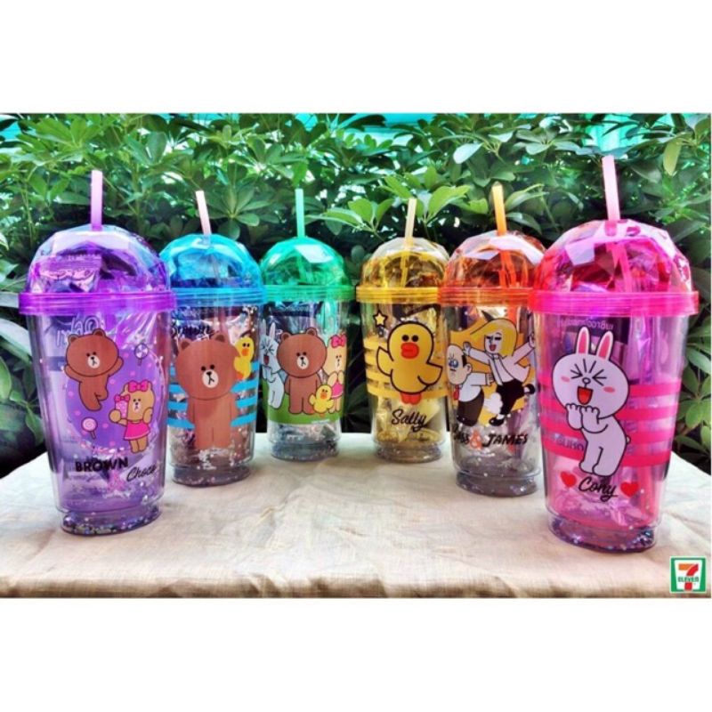 Thailand 7 11 Limited Edition Line Friends Cup Tumbler 2018 Open Sealed ...