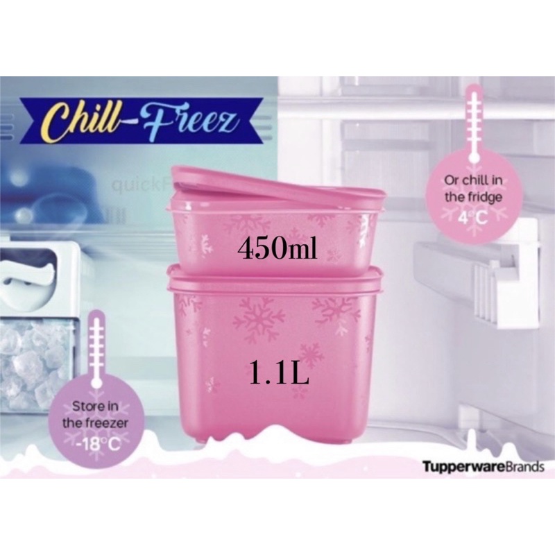 Tupperware Chill Freeze Small | Shopee Malaysia