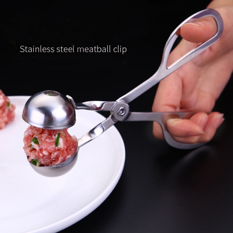 (14)Meat balls Making Mold 304 Stainless Steel Beef Pork Meatball Fish ...