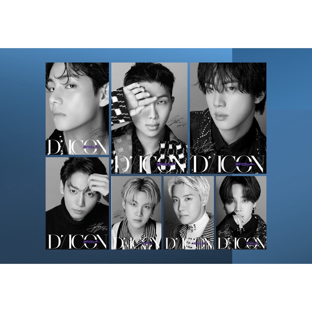 BTS Festa Posters / BTS Dicon Posters with FREE Poster Box | Shopee ...