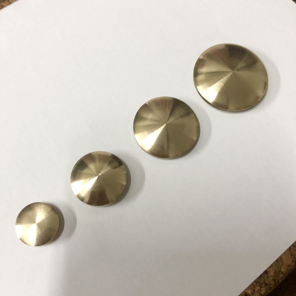 Solid Brass Concho with screws [ CKFOO ] | Shopee Malaysia