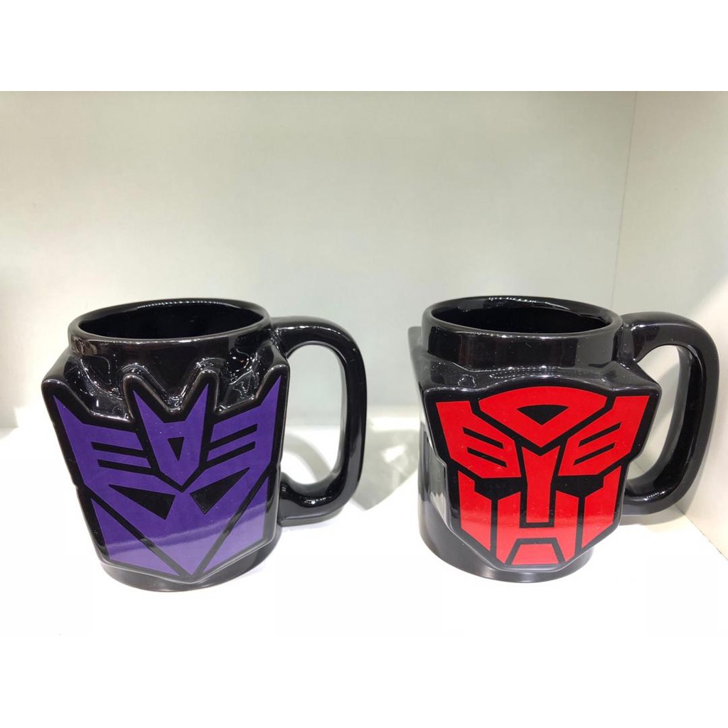 SCULPTED MUG TRANSFORMERS AUTOBOTS & DECEPTICONS | Shopee Malaysia