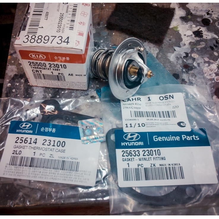 GASKET THERMOSTAT CAP / CASE (GENUINE PARTS) HYUNDAI ELANTRA XD ...