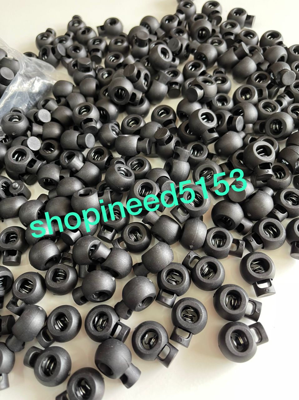 NETTING HOOK LOCK / PLASTIC BLACK BALL LOCK | Shopee Malaysia