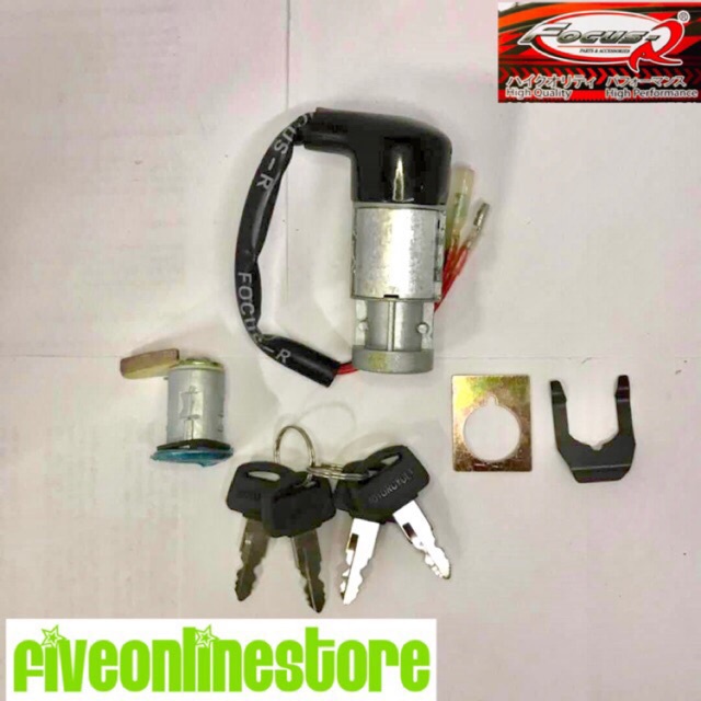 Wave 125 ( Old Model ) Main Switch & Seat Lock Key Set by Focus R Kunci ...