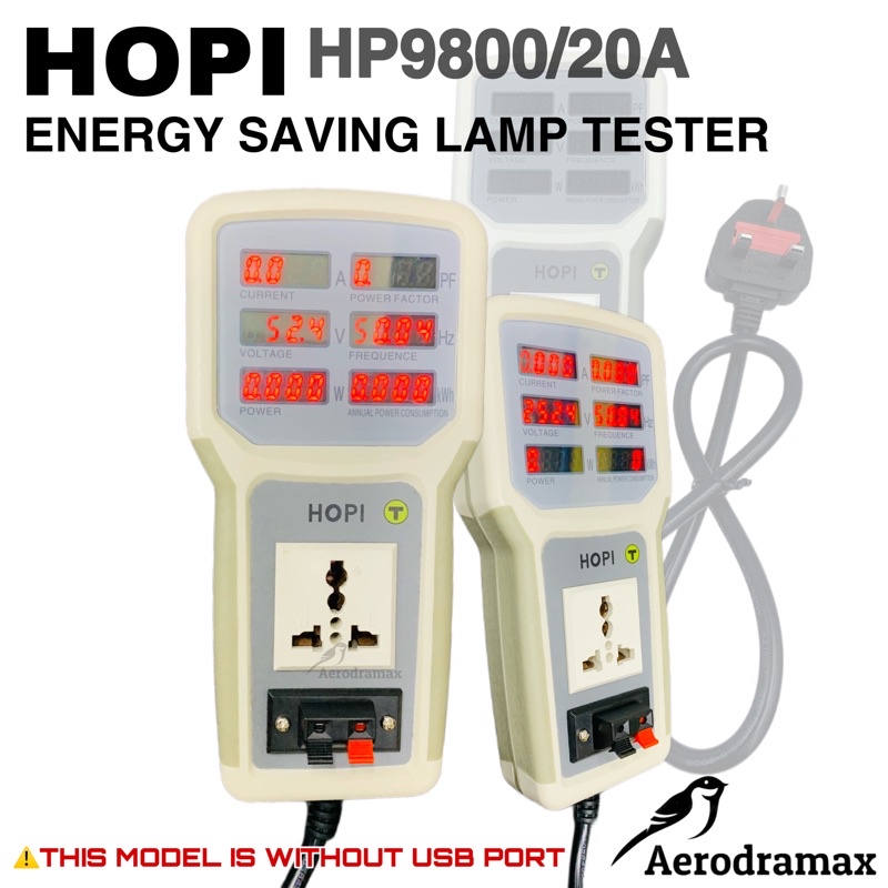 HOPI HP9800/20A HAND HELD POWER MONITOR / AMP METER | Shopee Malaysia