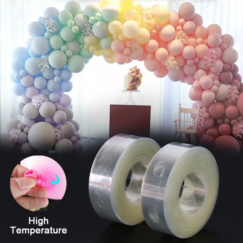 5m strip Irregular balloon chain Wedding room layout birthday room ...