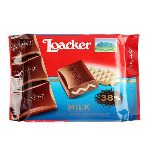 Loacker Milk Chocolate Sponge Cake 50g pack | Shopee Malaysia