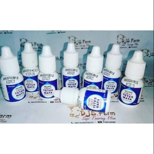 MATA Eka Farma Animal Eye Drops 10ml For Irritation Cow Goat Dog Cat ...