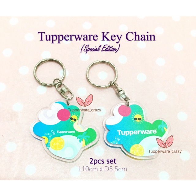 🔥Tupperware Keychain(special edition)2pcs set 🔥 | Shopee Malaysia