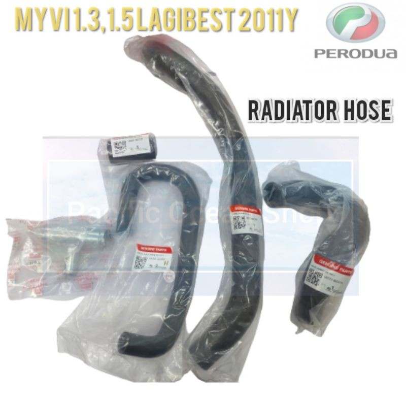 ORIGINAL PERODUA RADIATOR HOSE(SET) MYVI 1.3 05-10y / MYVI 1.3,1.5 ...