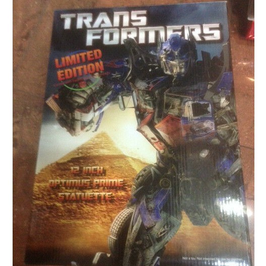 Popbox Collectibles - Transformers 12 Inch Optimus Prime Statue Limited ...