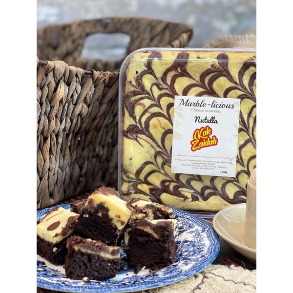 Kek Marble Cheese Nuttela by Kak zaidah | Shopee Malaysia
