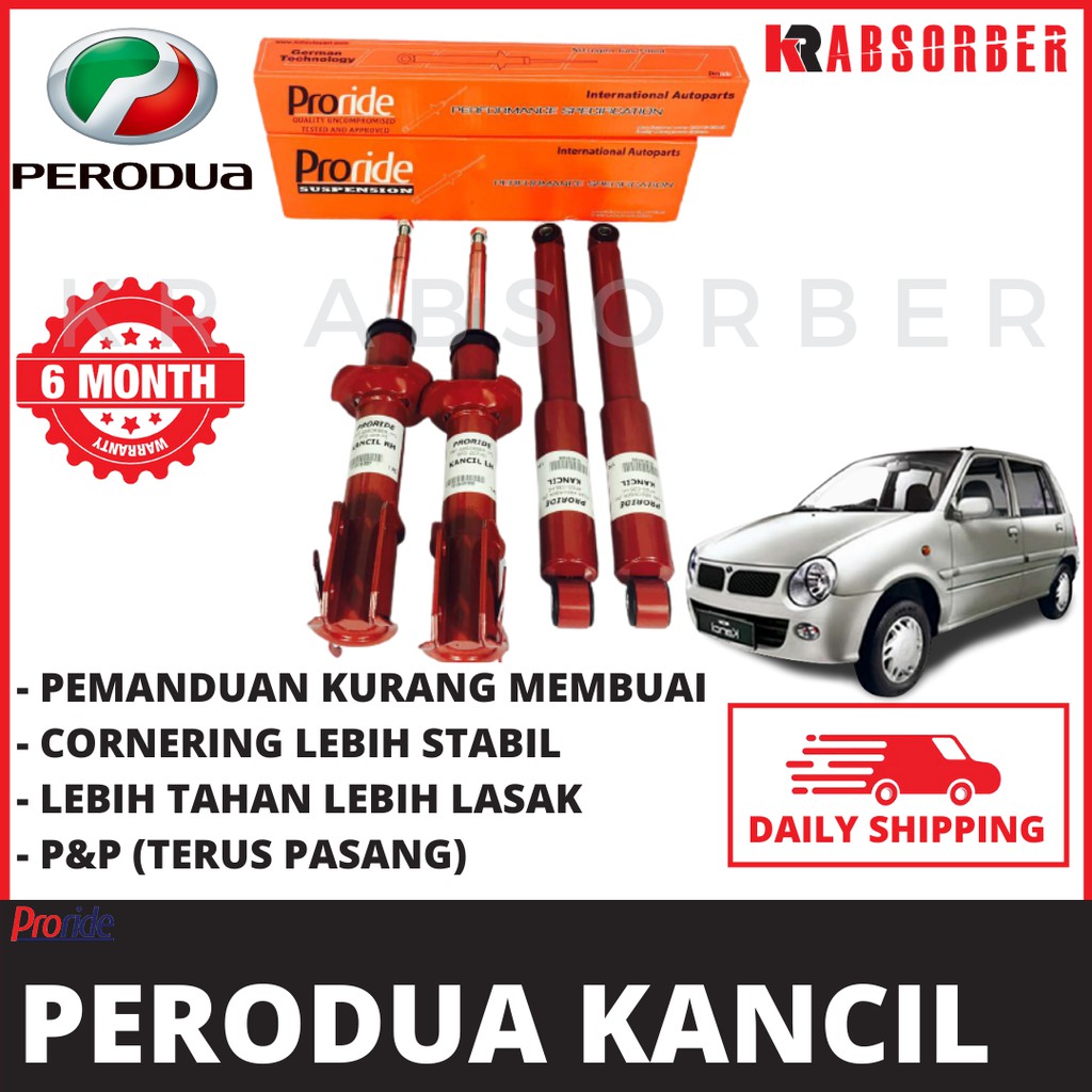 [Daily Ship] Kancil Absorber Proride-Heavy Duty-Suspention-Coil Spring ...