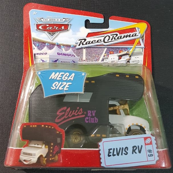 Disney Pixar Cars The World of Cars Race-O-Rama Elvis RV Diecast Car #9 ...