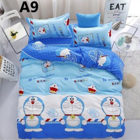 Bed Sheet 1M6X2M, Selected doremon Pattern With Letter Stamp | Shopee ...