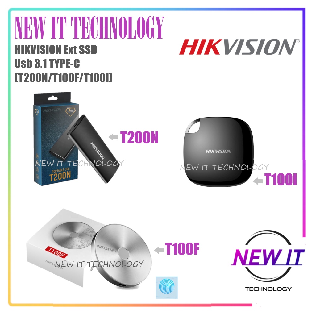 Hikvision Hiksemi Solid State Drive External SSD with USB 3.1 Gen2 Type ...