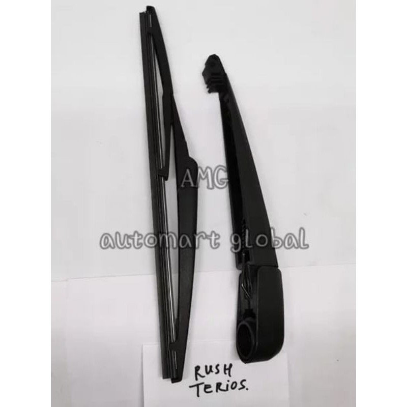 Arm wiper Rubber wiper Rear wiper rush terios Complete With Handle ...