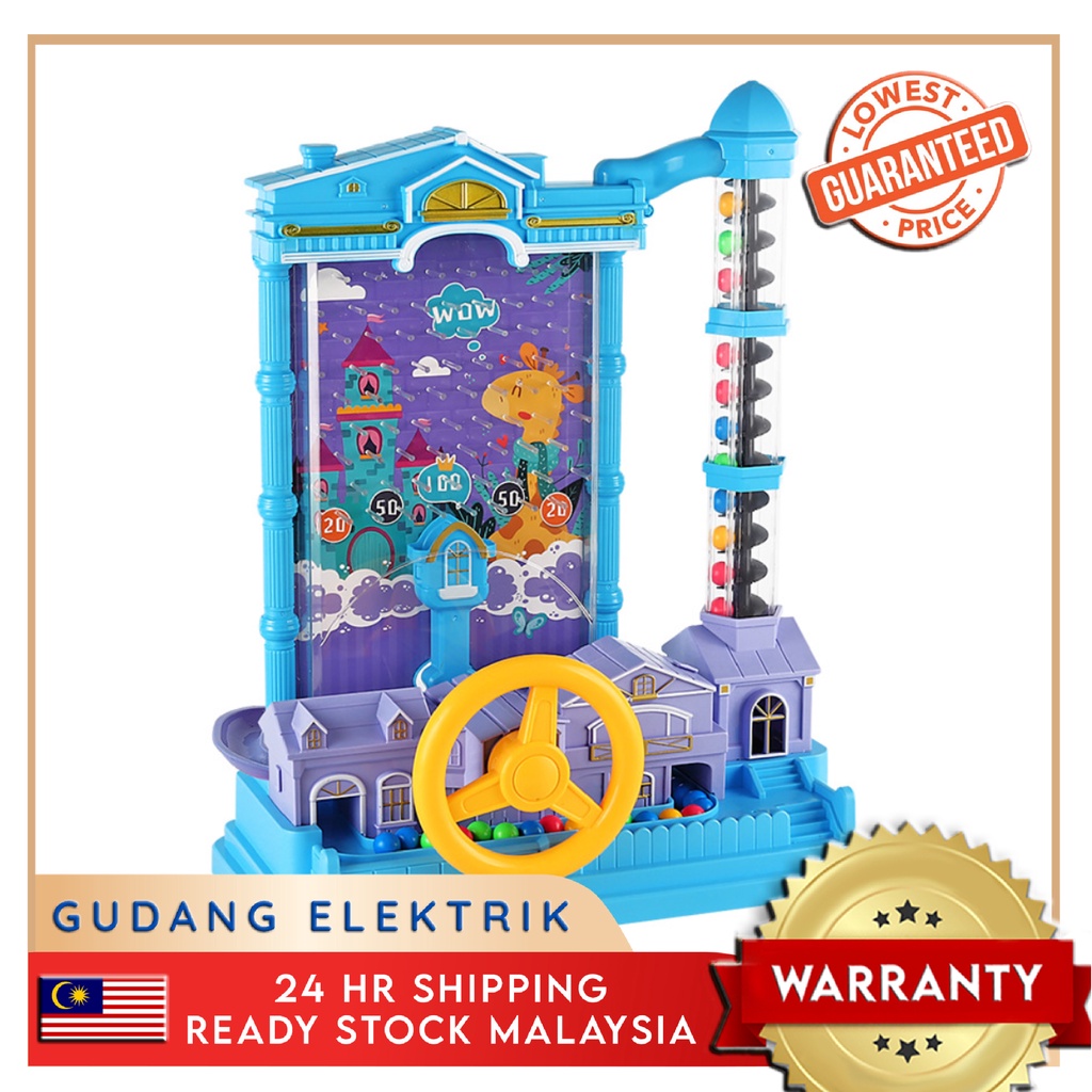 Pinball Toy With Electric Elevator Maze Ball Catching Elevated Gravity ...