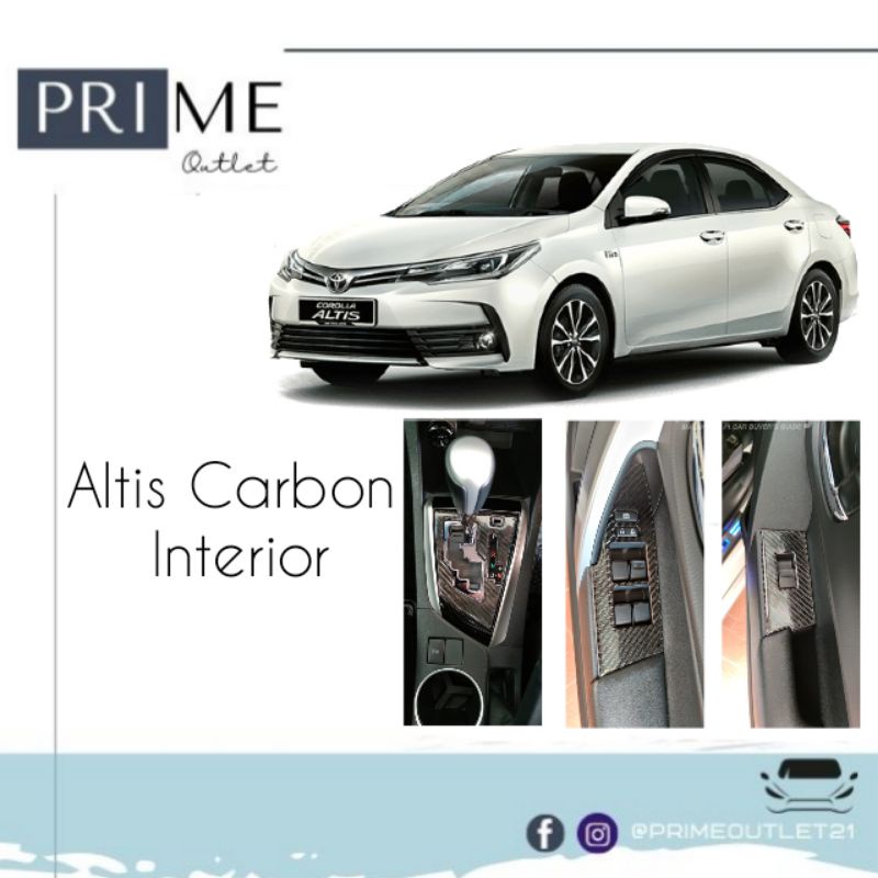 Toyota Altis Carbon Interior | Shopee Malaysia