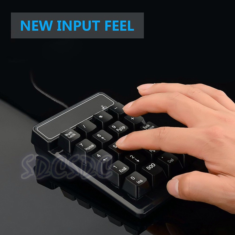 【READY STOCK】Wired USB / Wireless USB Numeric Keypad Number Pad For ...